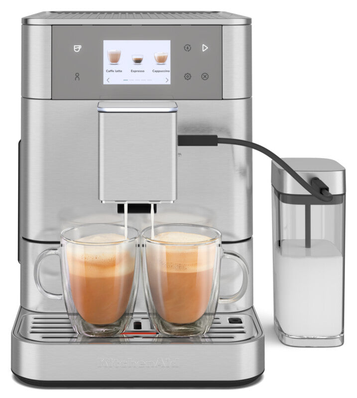 KitchenAid Fully Automatic Espresso Machine KF7, Stainless Steel ...